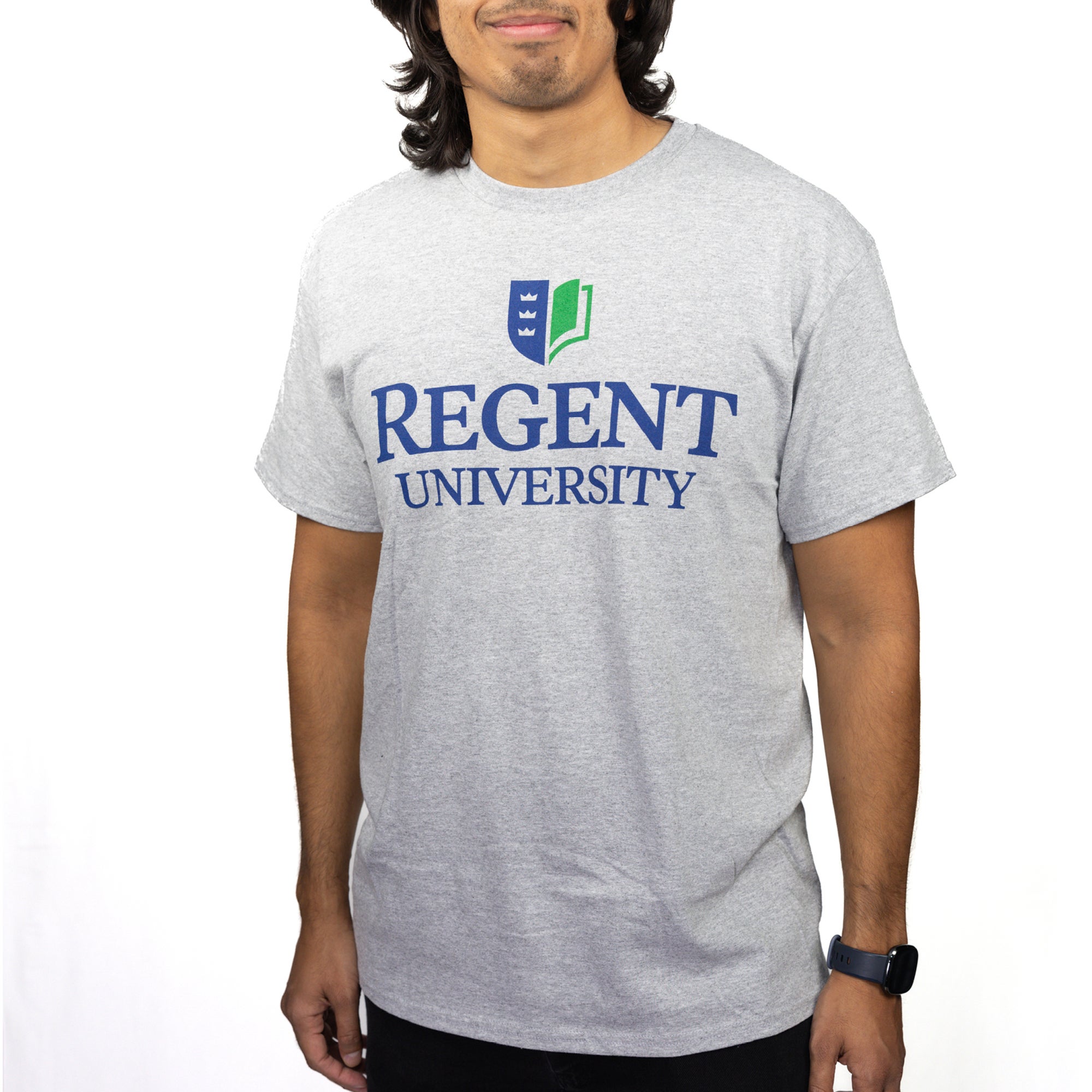 Regent Logo T-Shirt - Gray | Regent Gift Shop