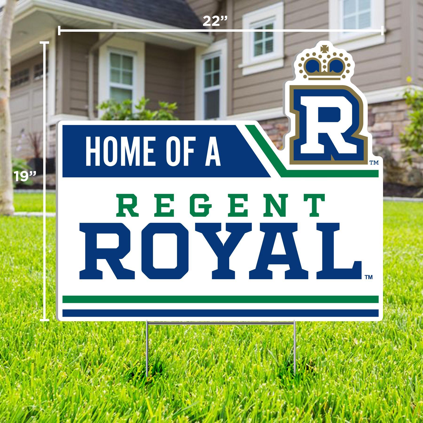 Regent Royals Lawn Sign - SPECIAL ORDER | Regent Gift Shop
