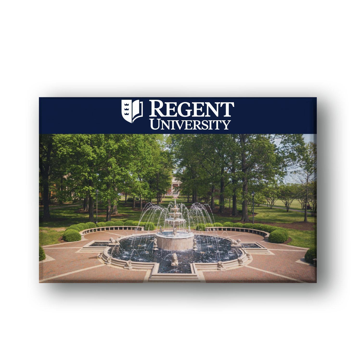 Regent University Fountain Magnet | Regent Gift Shop