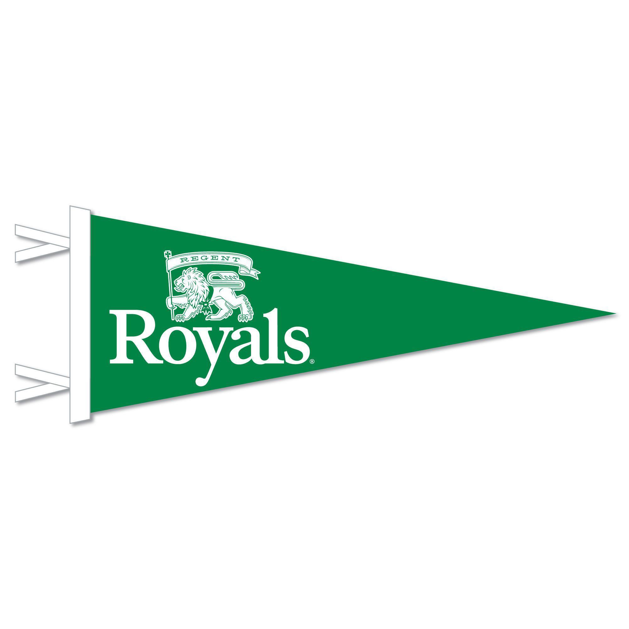 Regent Royals Pennant - Kelly Green | Regent Gift Shop