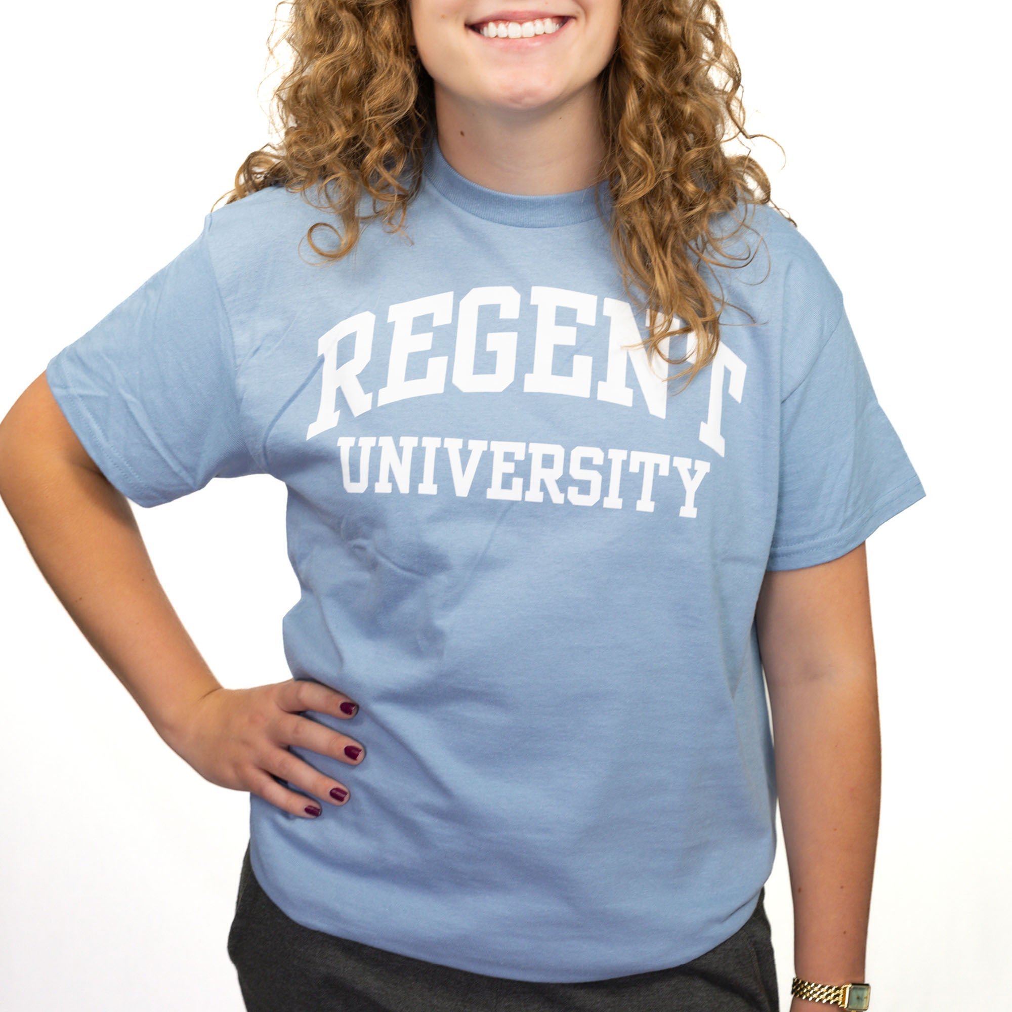 Regent T-Shirt - Stone Blue | Regent Gift Shop