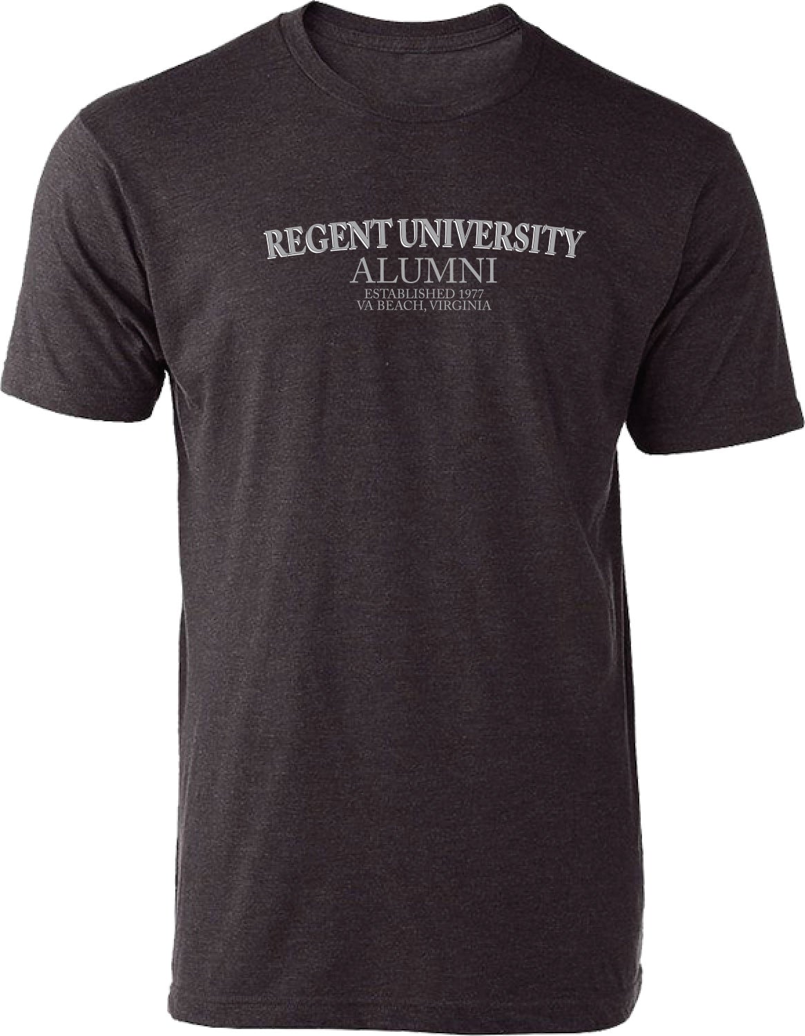 Regent Alumni T-Shirt - Heather Graphite | Regent Gift Shop