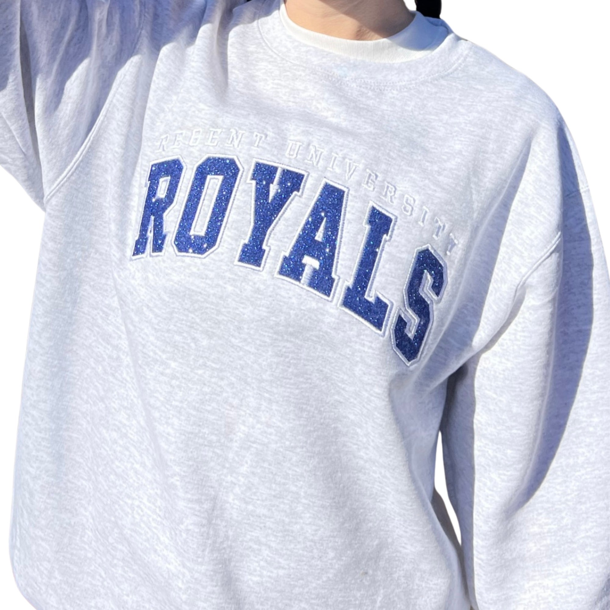 Royals Sparkle Crew- Royal Blue | Regent Gift Shop