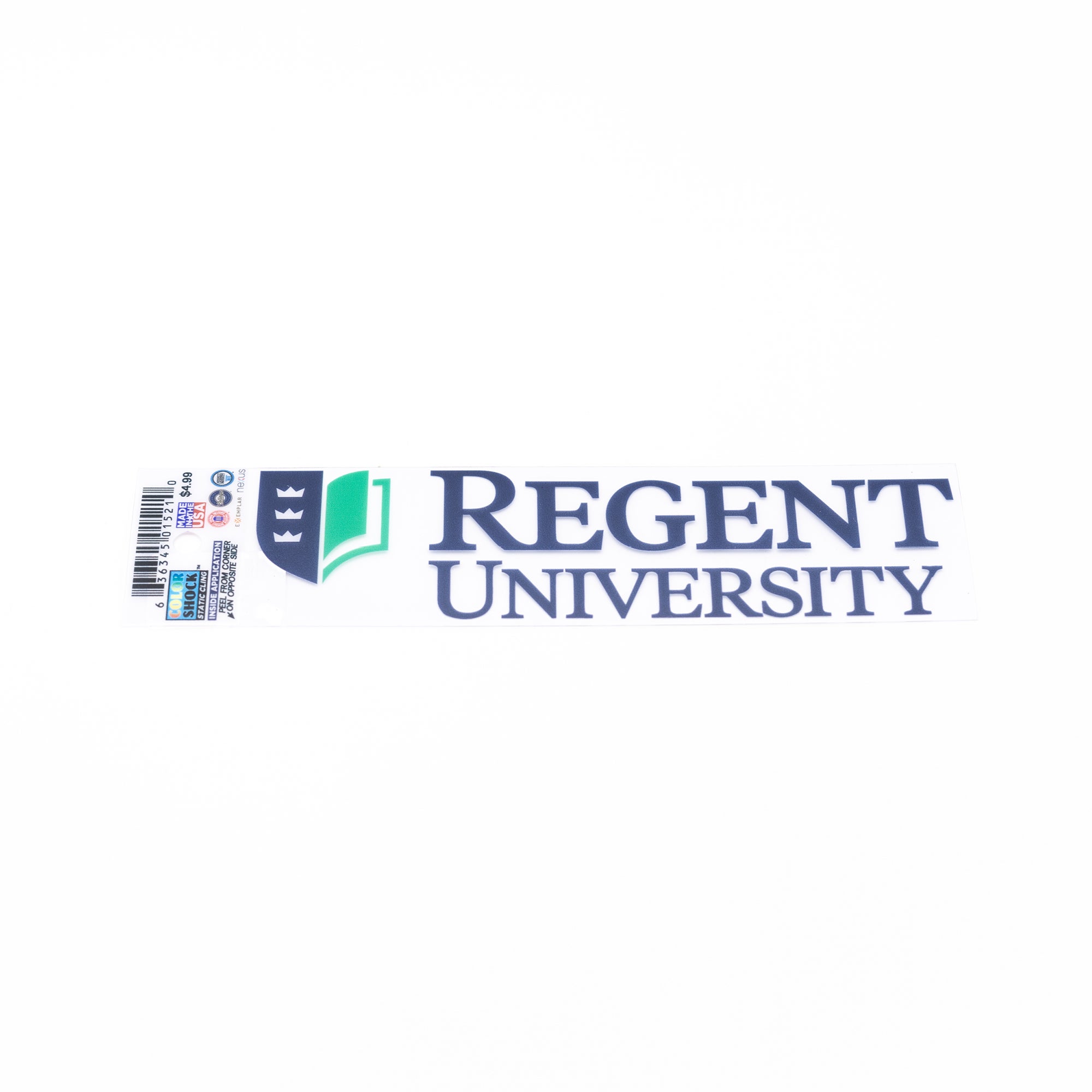 Regent Logo Car Cling | Regent Gift Shop